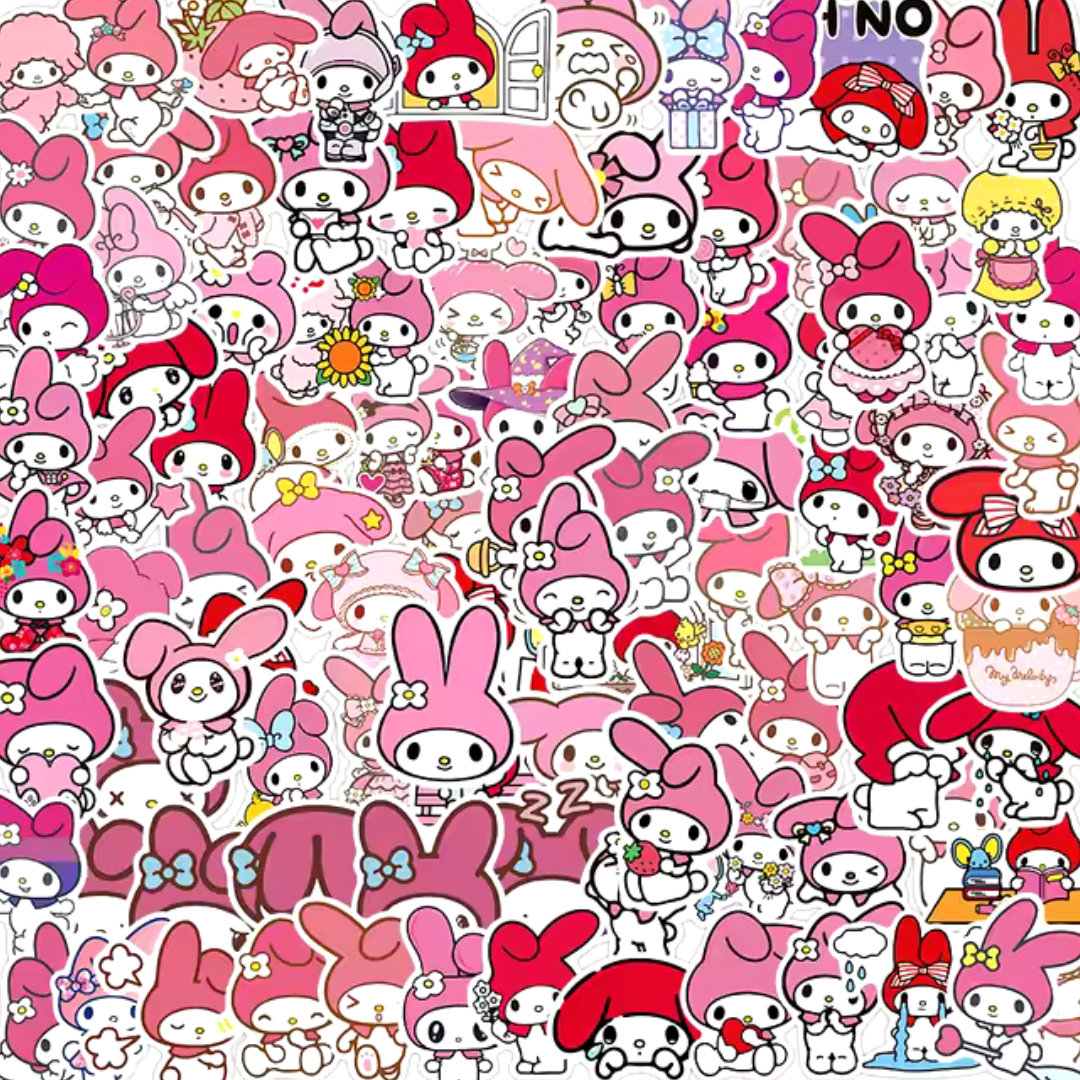 My Melody 50 Pack Stickers – Oziko Stationery Store