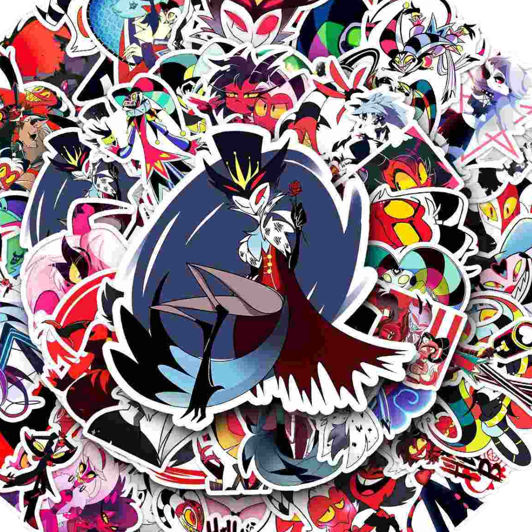 Helluva Boss 50 Pack Stickers – Oziko Stationery Store