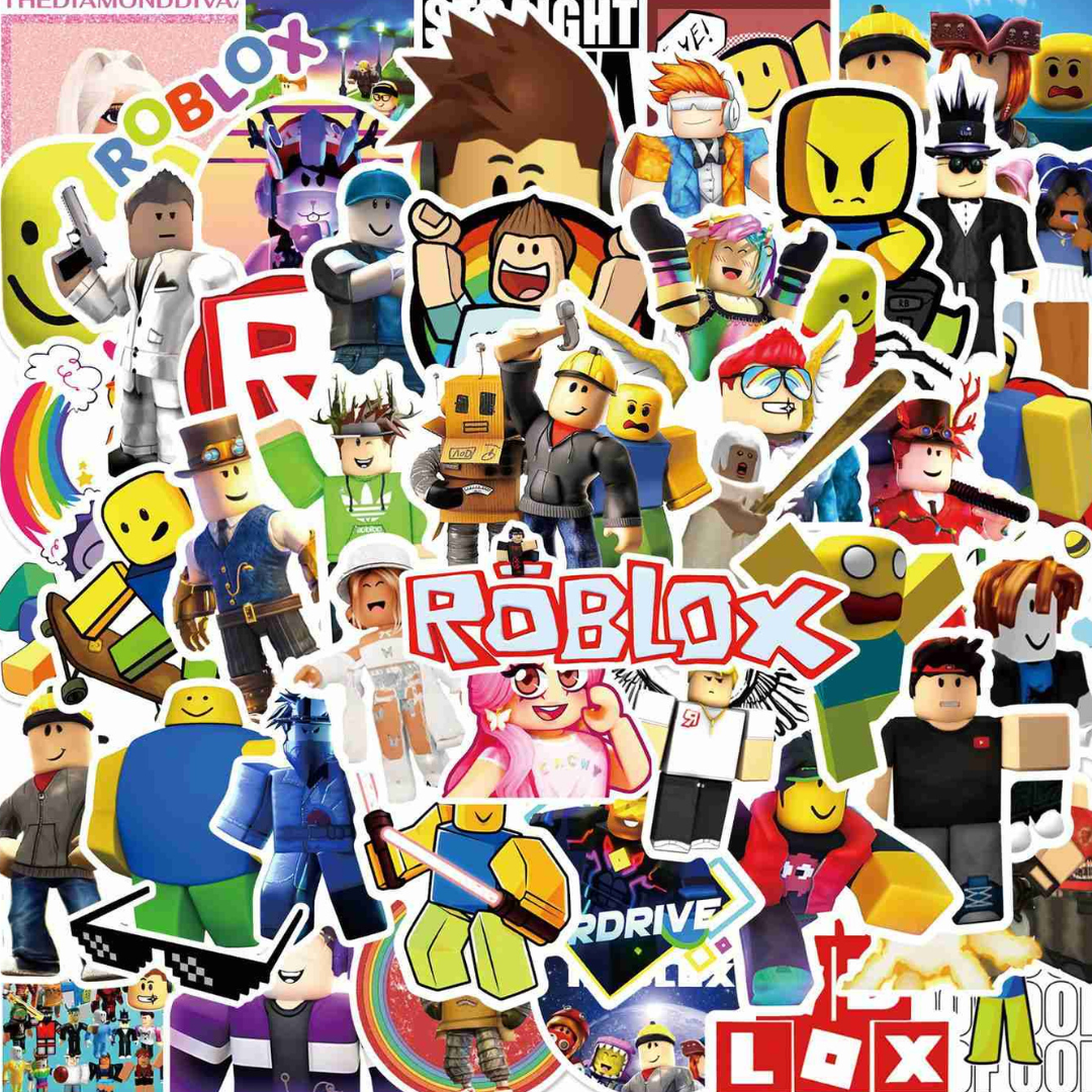 Roblox 50 Pack Stickers – Oziko Stationery Store