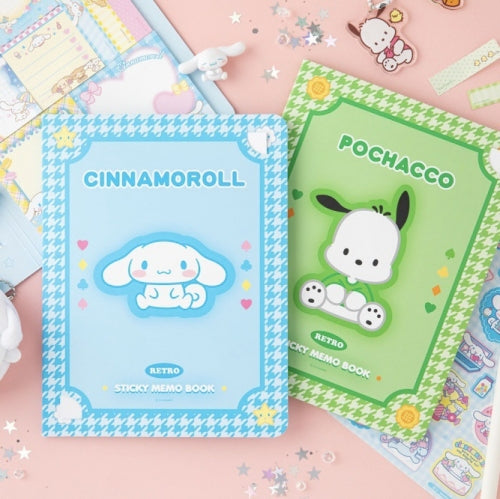 Sanrio Friends Sticky Notes Memo Book| Oziko Stationery Store