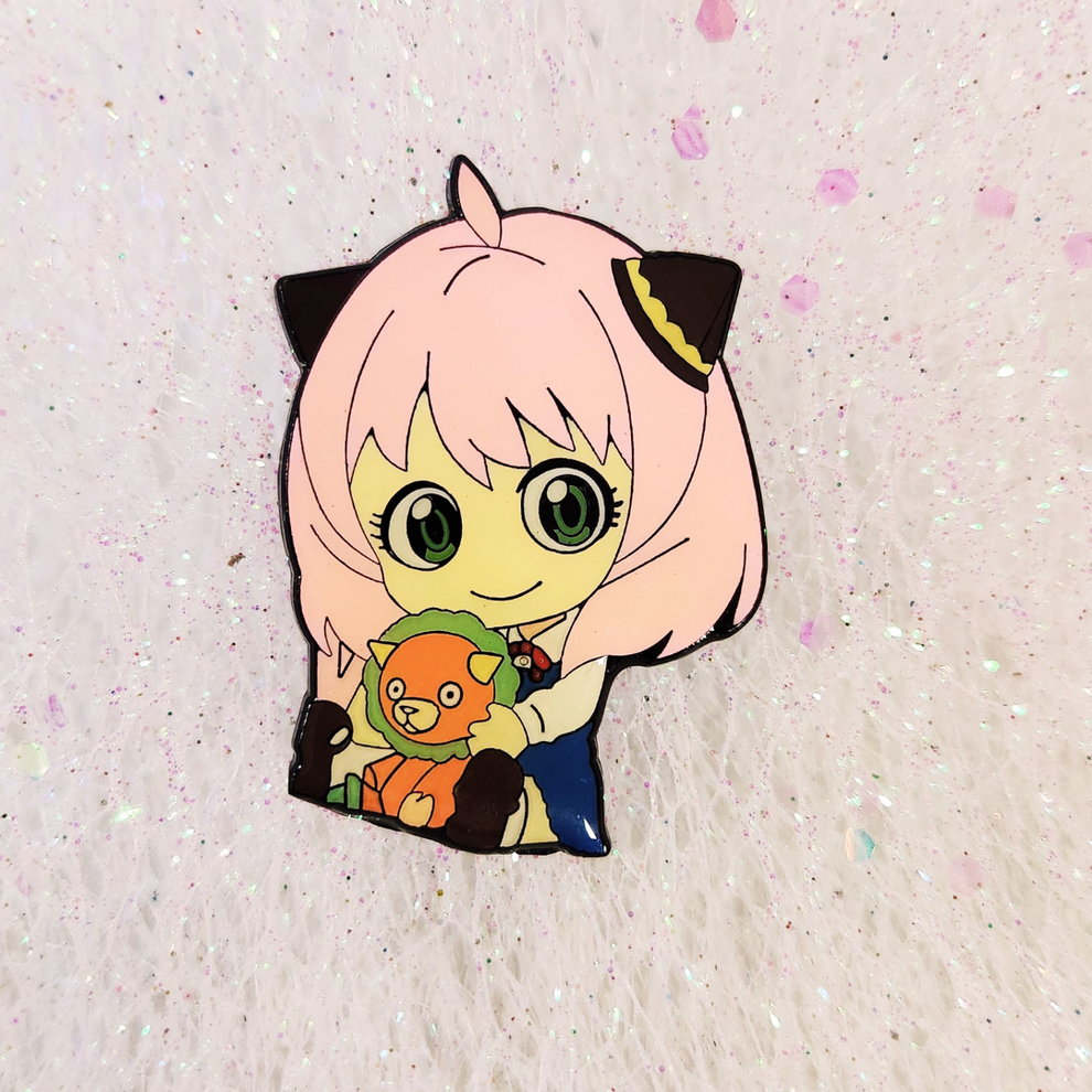 Anya Forger Spy x Family Alloy Pin – Oziko Stationery Store