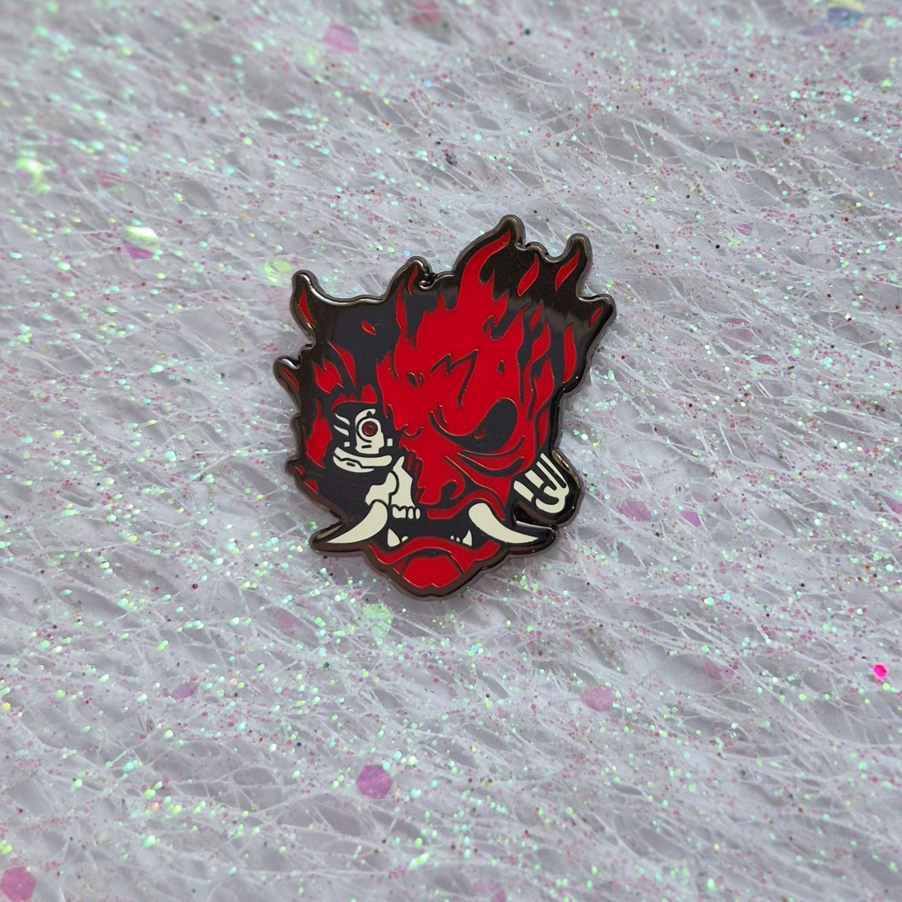 Cyberpunk 2077 Enamel Alloy Pin Oziko Stationery Store