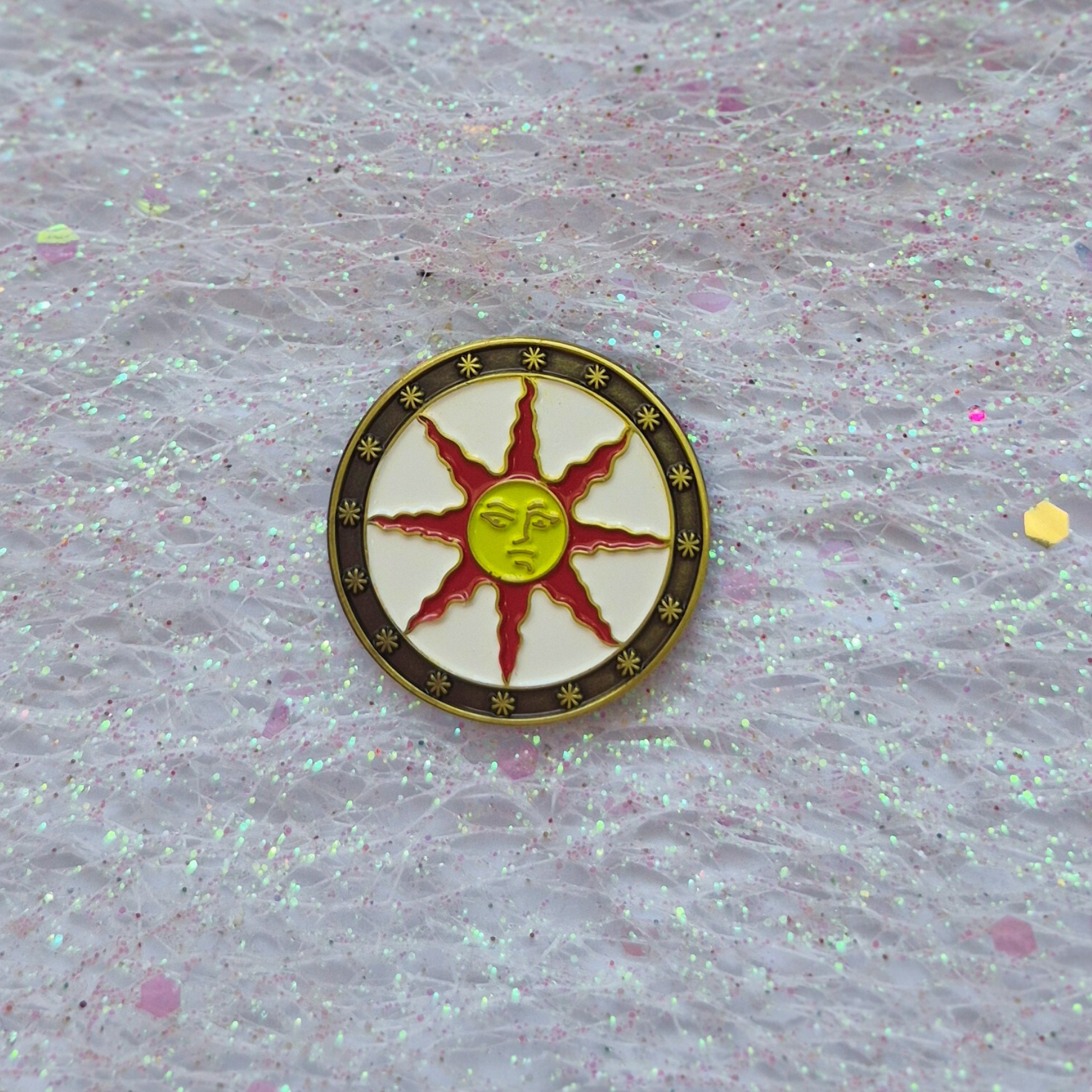 Dark Souls Sun of Astora Enamel Alloy Pin – Oziko Stationery Store