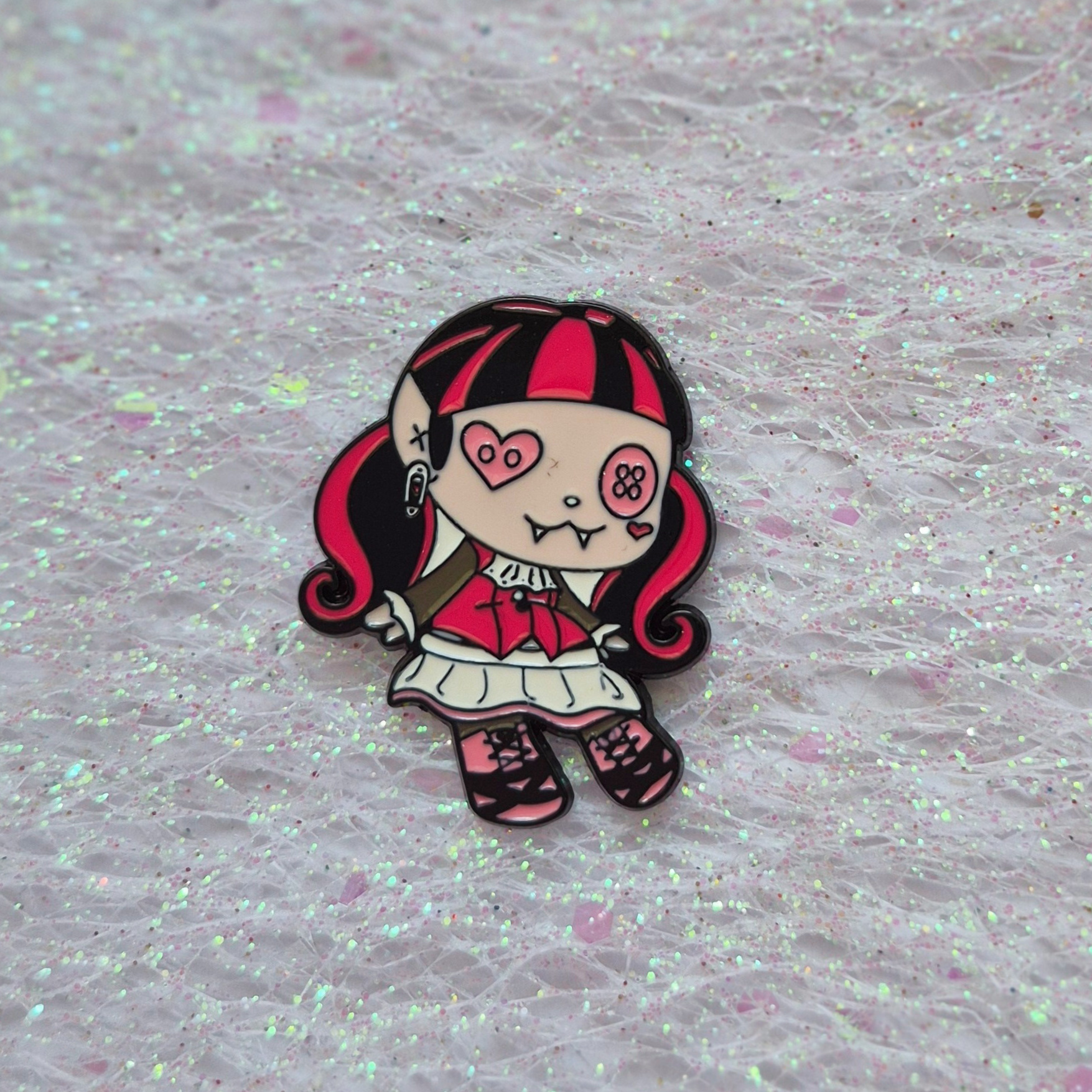 Monster High Draculaura Enamel Alloy Pin – Oziko Stationery Store