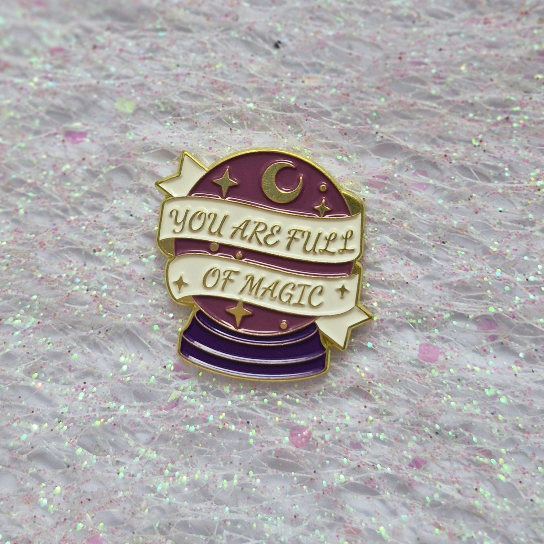 Filled With Magic Enamel Alloy Pin – Oziko Stationery Store