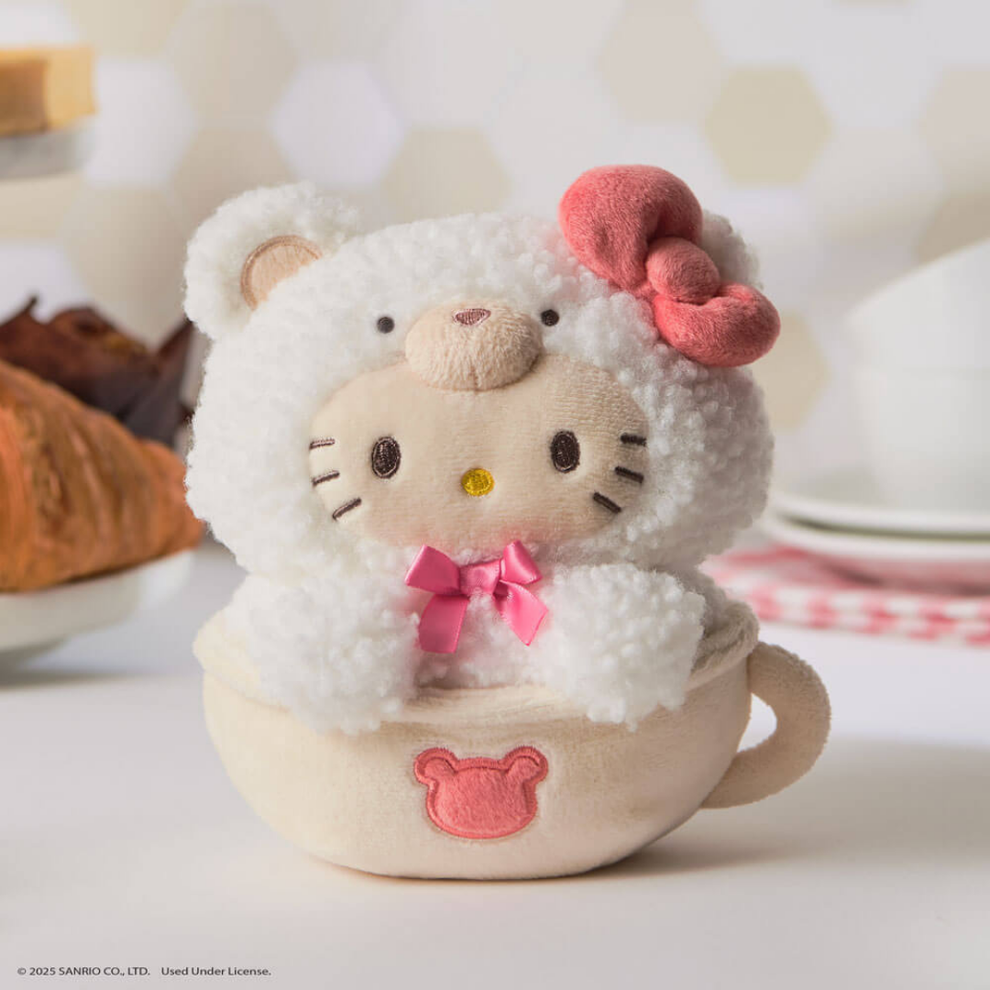 Hello Kitty Café Latte Bear Plush – Oziko Stationery Store