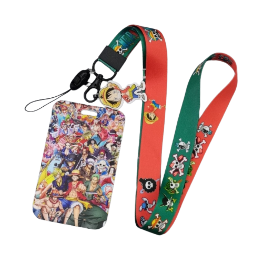 One Piece Characters ID Card and Lanyard – Oziko Stationery Store