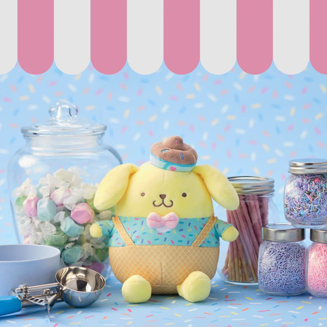 Pompompurin Candy Shop Small Plush – Oziko Stationery Store