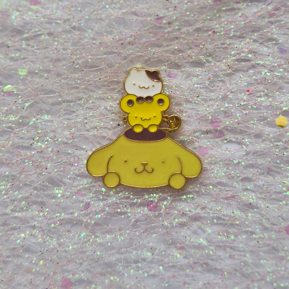 Pompompurin and Friends Enamel Alloy Pin – Oziko Stationery Store