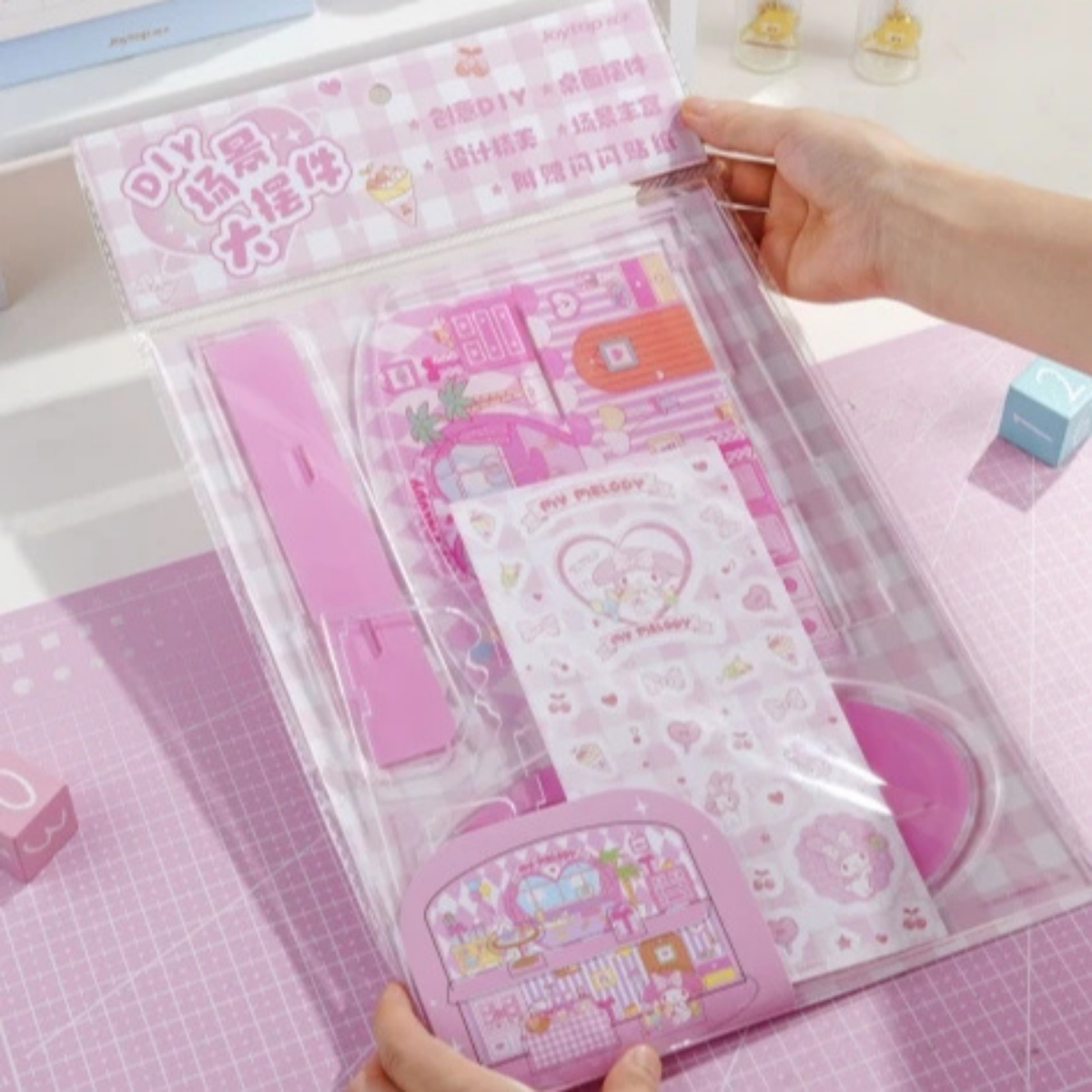 My Melody DIY Acrylic Stand Set| Oziko Stationery Store