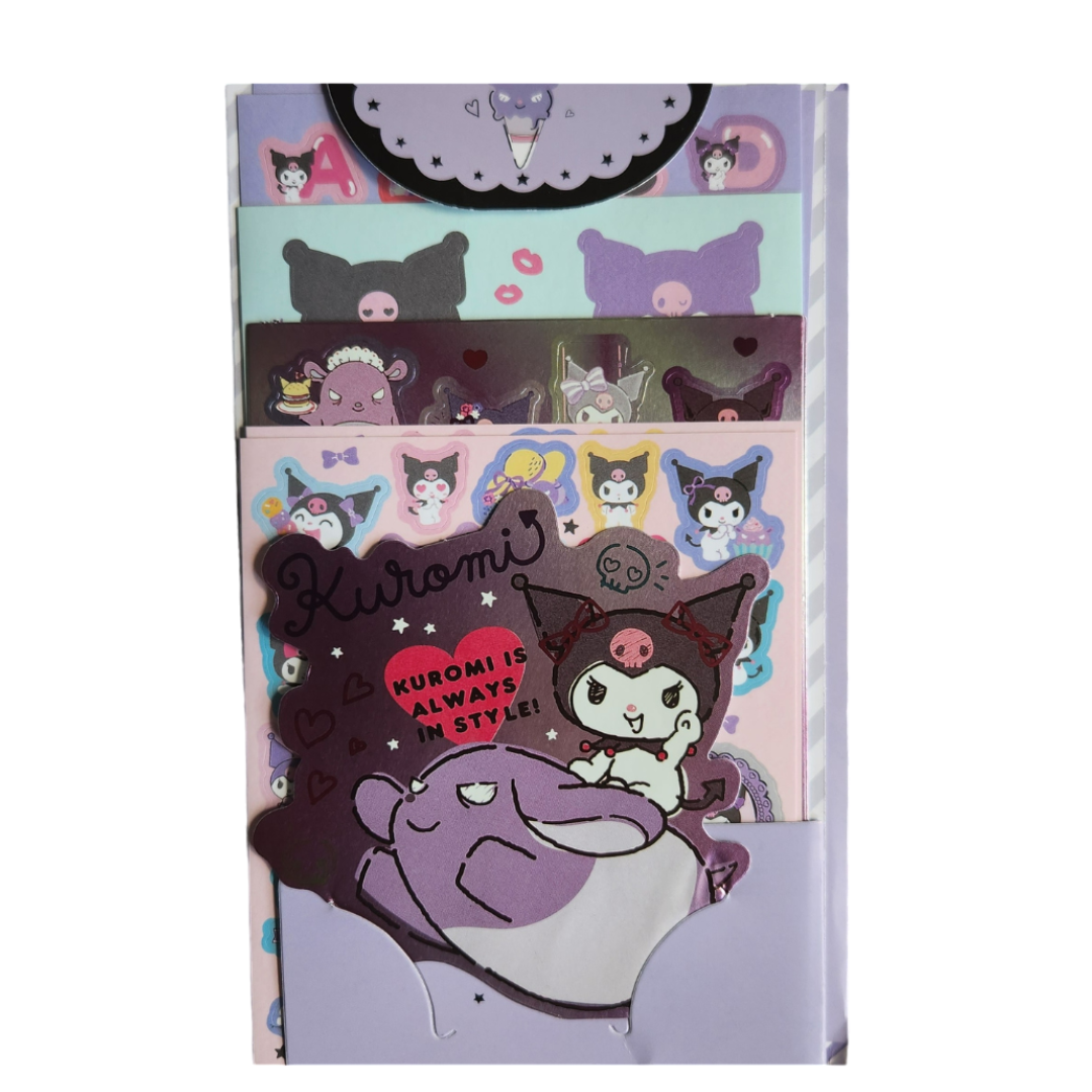 Kuromi Sticker Gift Set| Oziko Stationery Store
