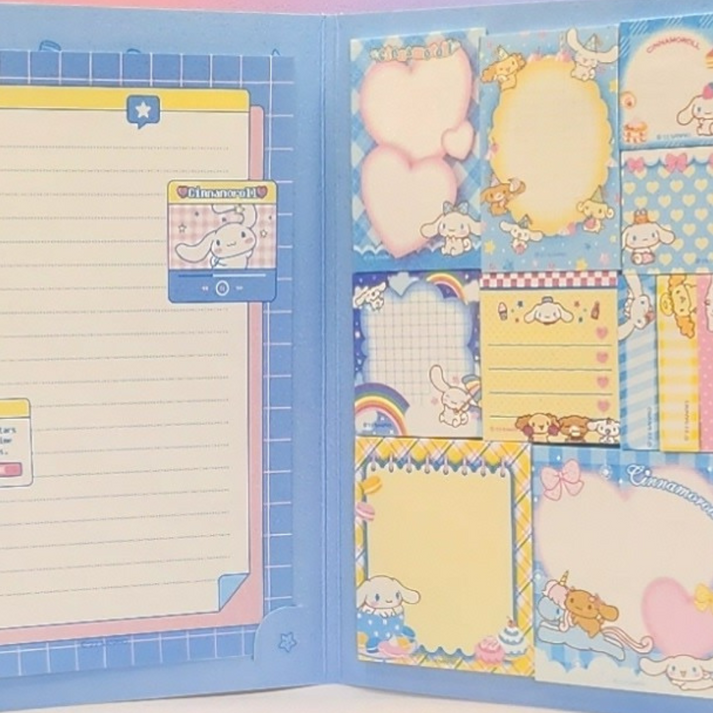 Sanrio Friends Sticky Notes Memo Book – Oziko Stationery Store