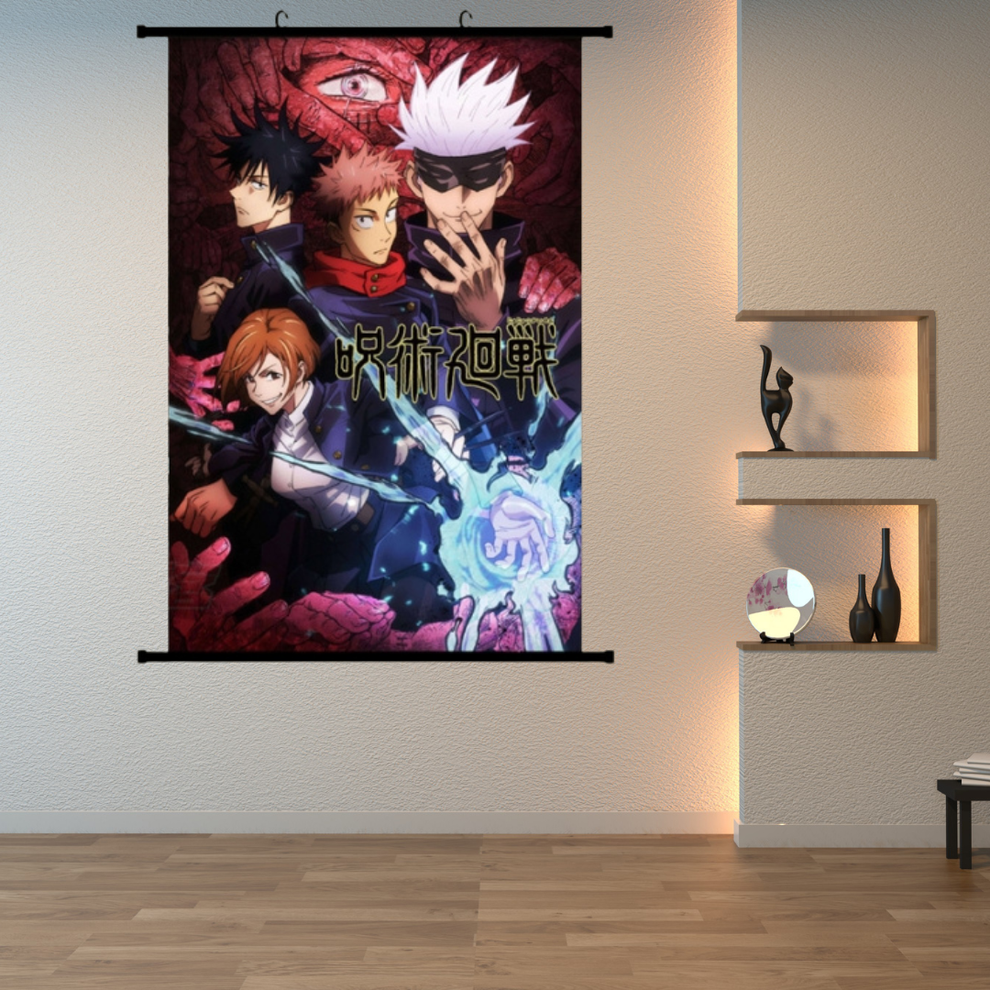 Jujutsu Kaisen Wall Scroll – Oziko Stationery Store