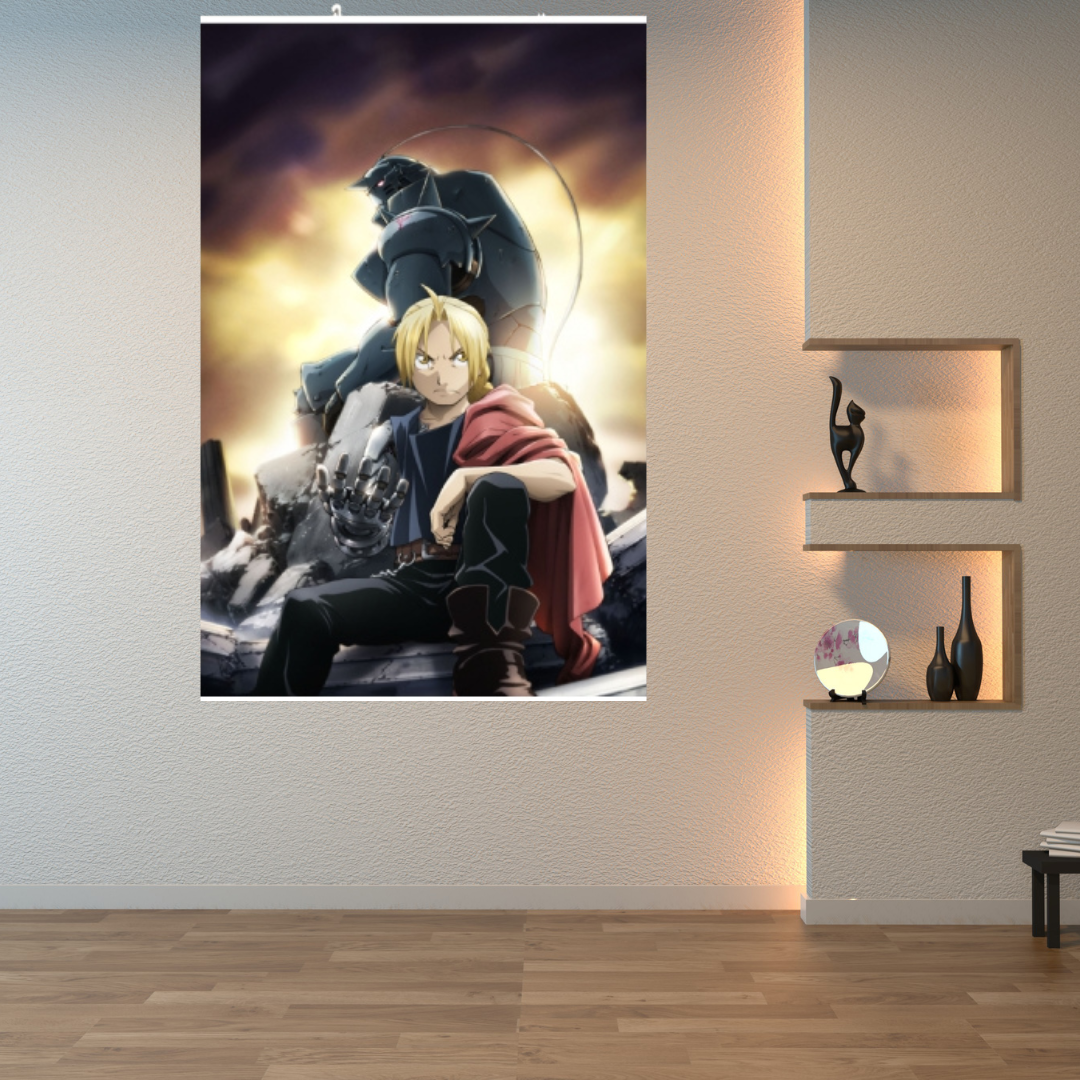 Fullmetal Alchemist Wall Scroll – Oziko Stationery Store